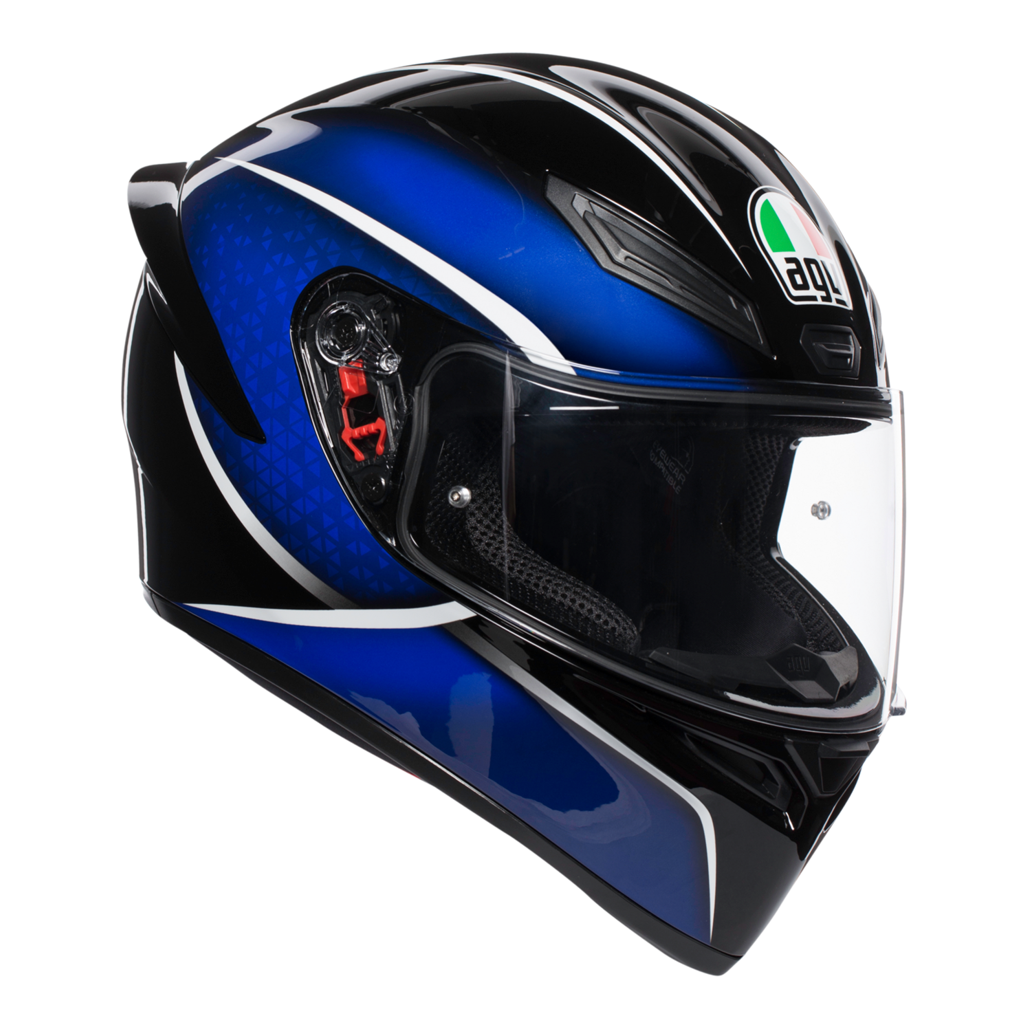 AGV K1 Qualify Black / Blue | Full Face Helmets | FREE UK DELIVERY