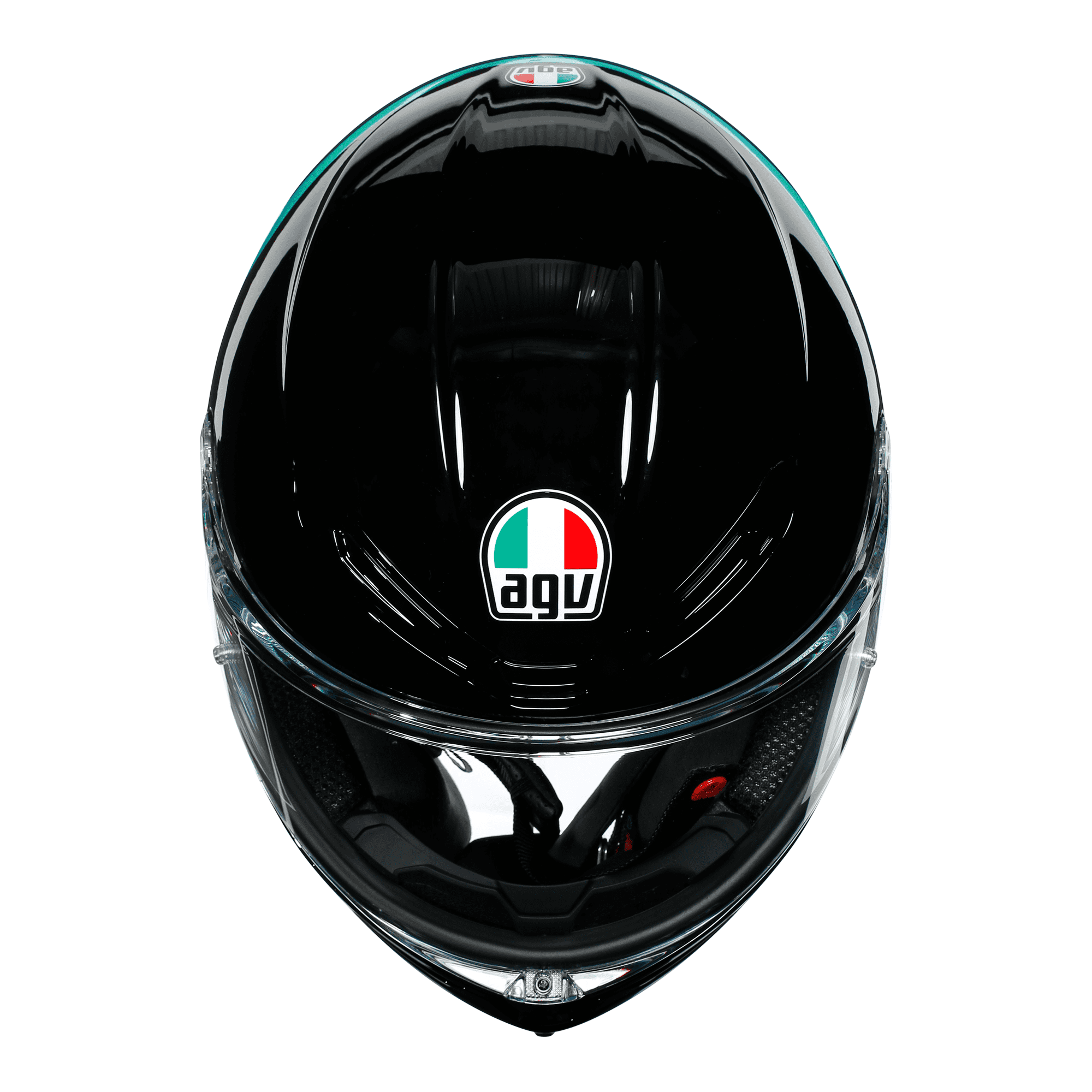 AGV K6 Minimal - Black / Pearl White / Aqua | AGV Motorcycle Helmets ...