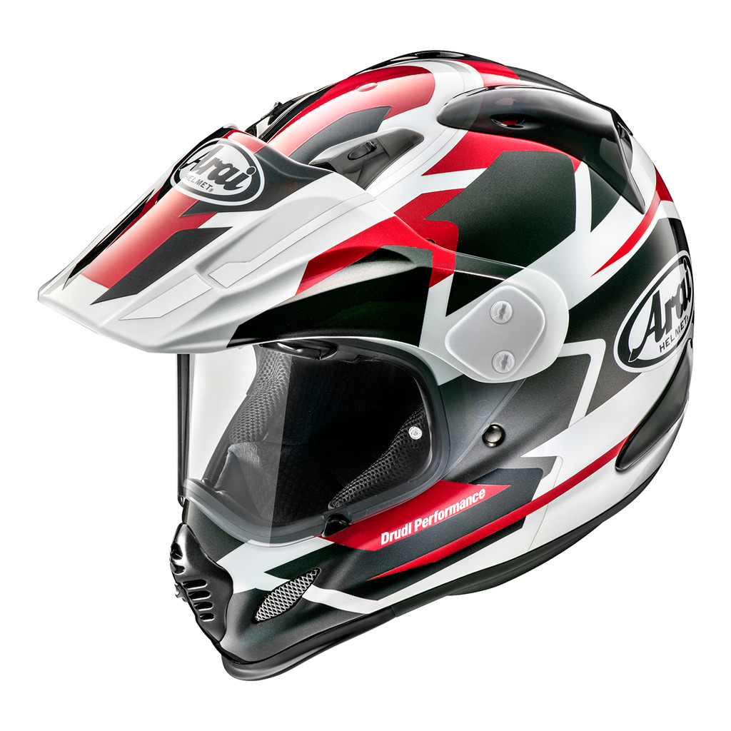 Arai Tour X4 Depart Red Metallic Arai Helmets At Two Wheel Centre