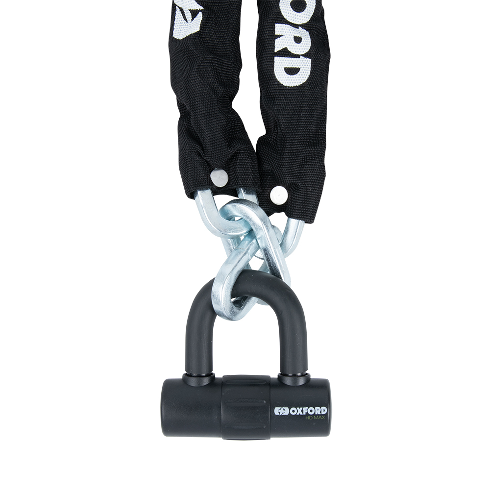 Oxford HD MAX Chain and Lock | Oxford Motorcycle Security | Two Wheel ...