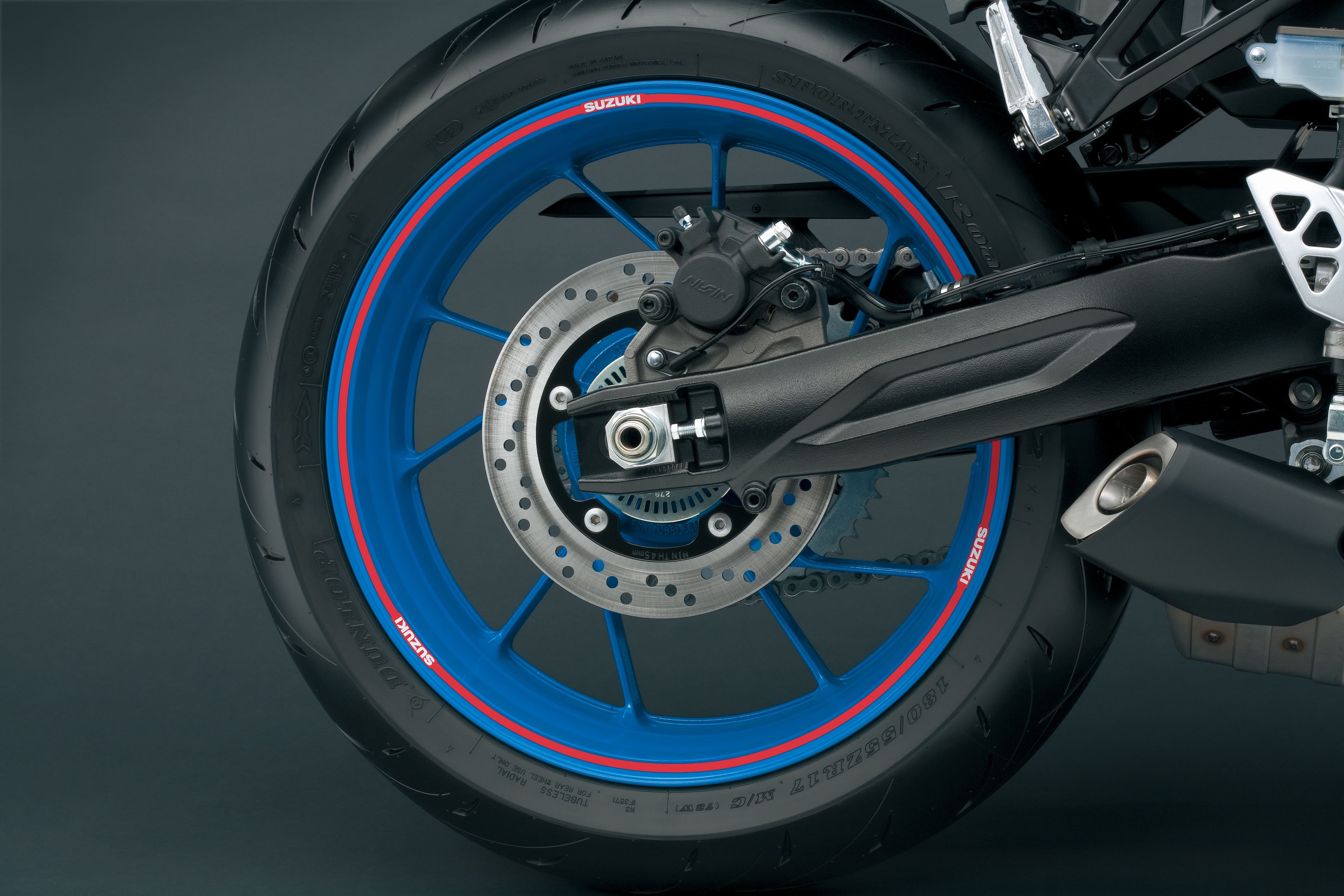 Suzuki GSX-8S Wheel Rim Decal - Red| New Suzuki GSX 8S Accessories ...