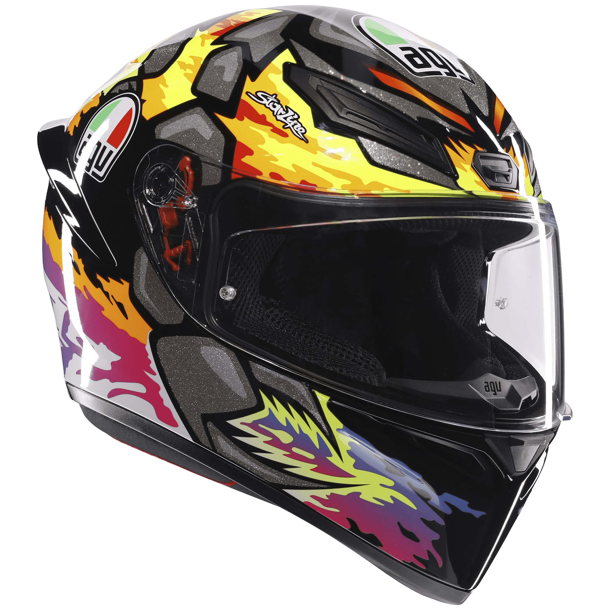 AGV K1-S - Bezzecchi 2023 | AGV Motorcycle Helmets | FREE UK DELIVERY