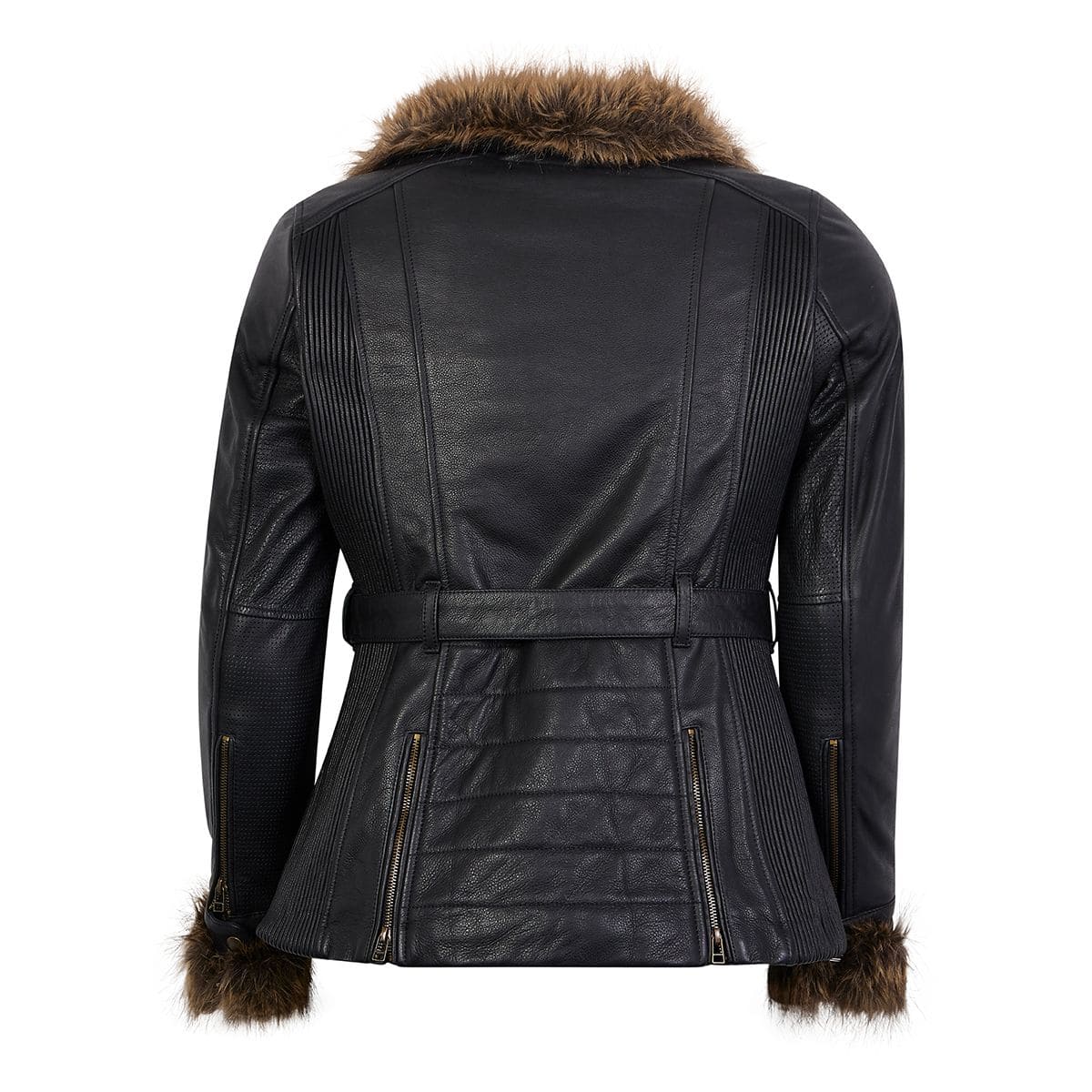 Spada Leather Lancer CE Ladies Motorcycle Jacket - Black | Spada ...