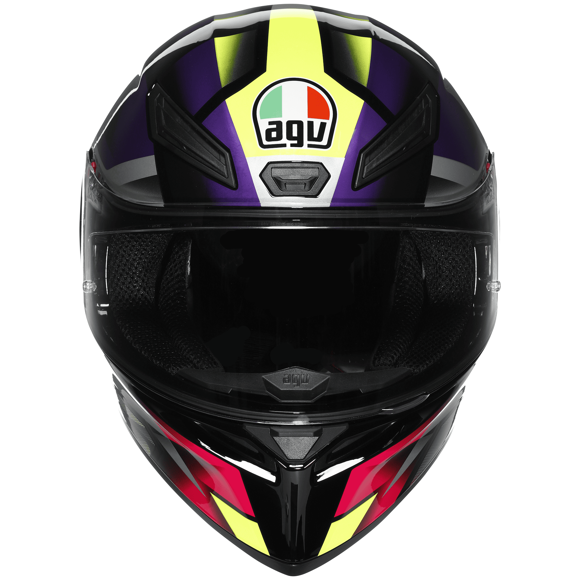AGV K1-S Fastlap - Black/Purple/Pink | AGV Motorcycle Helmets | Two ...
