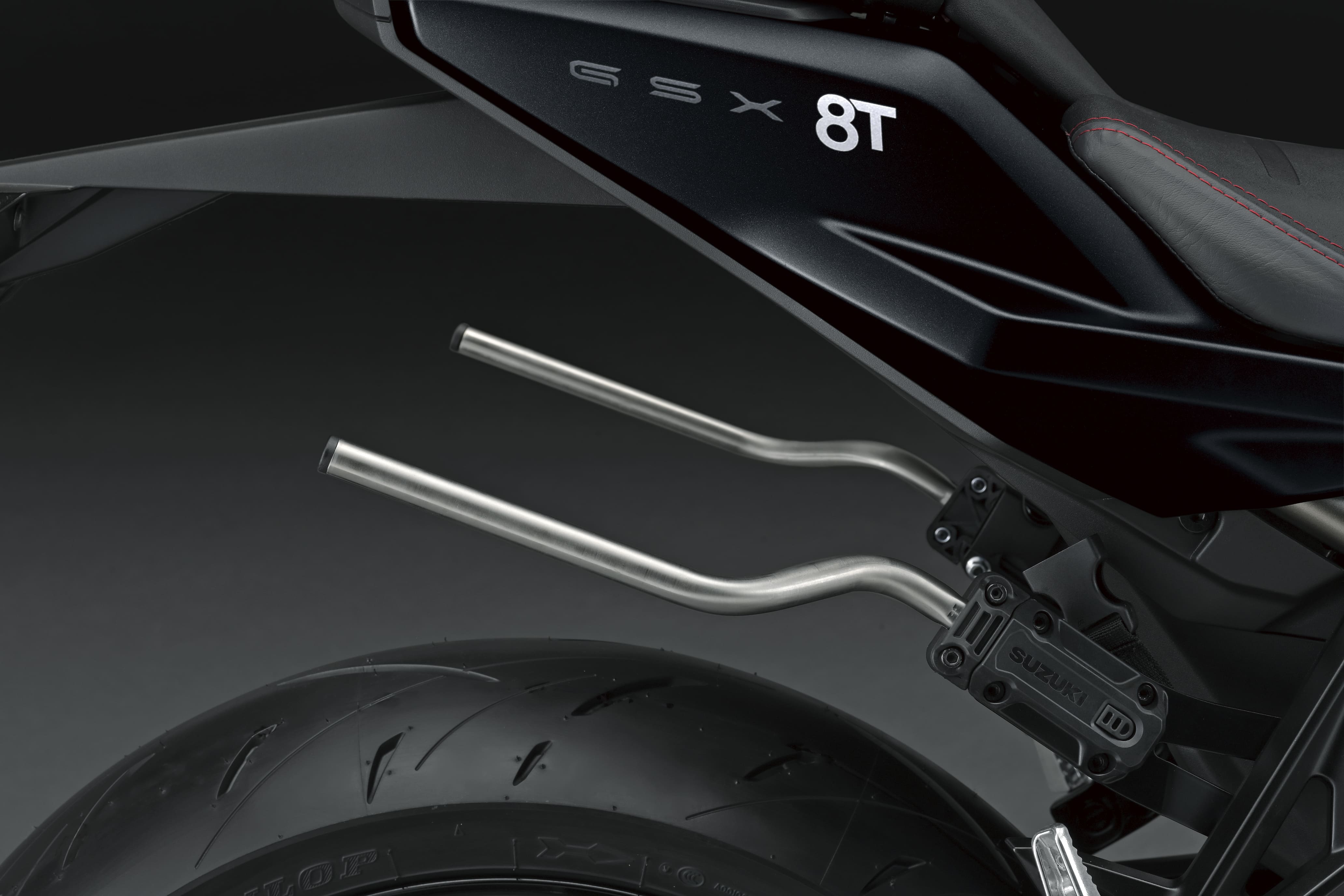 Suzuki GSX-8T/GSX-8TT Side Case Bracket Set | New Suzuki GSX-8T and GSX-8TT Accessories | Suzuki ...