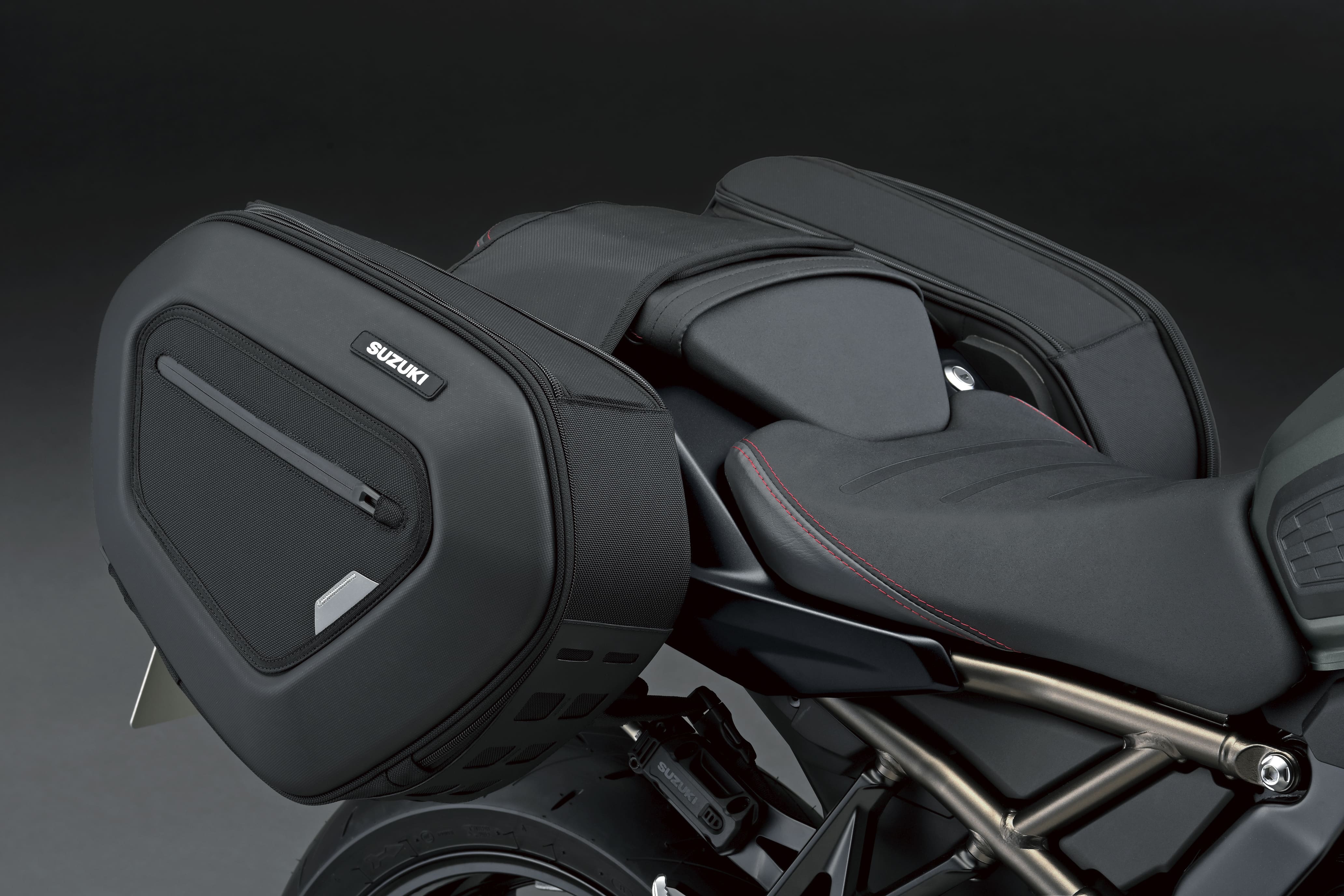 Suzuki GSX-8T/GSX-8TT Soft Side Case Set | Suzuki GSX-8T and GSX-8TT Accessories | Suzuki ...