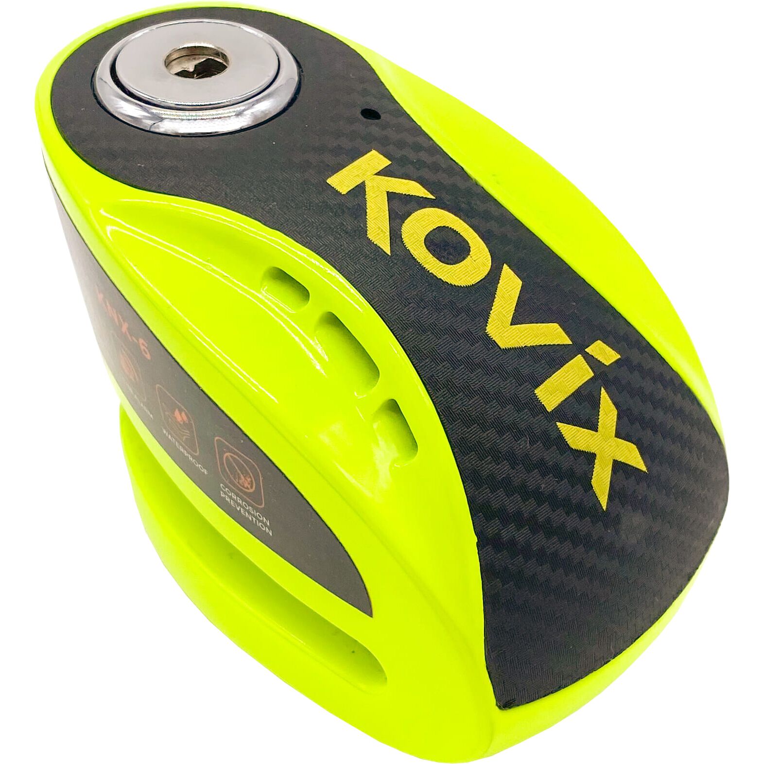 Kovix KNX Series Alarmed Disc Lock 10mm Pin - Fluo Green | Kovix ...