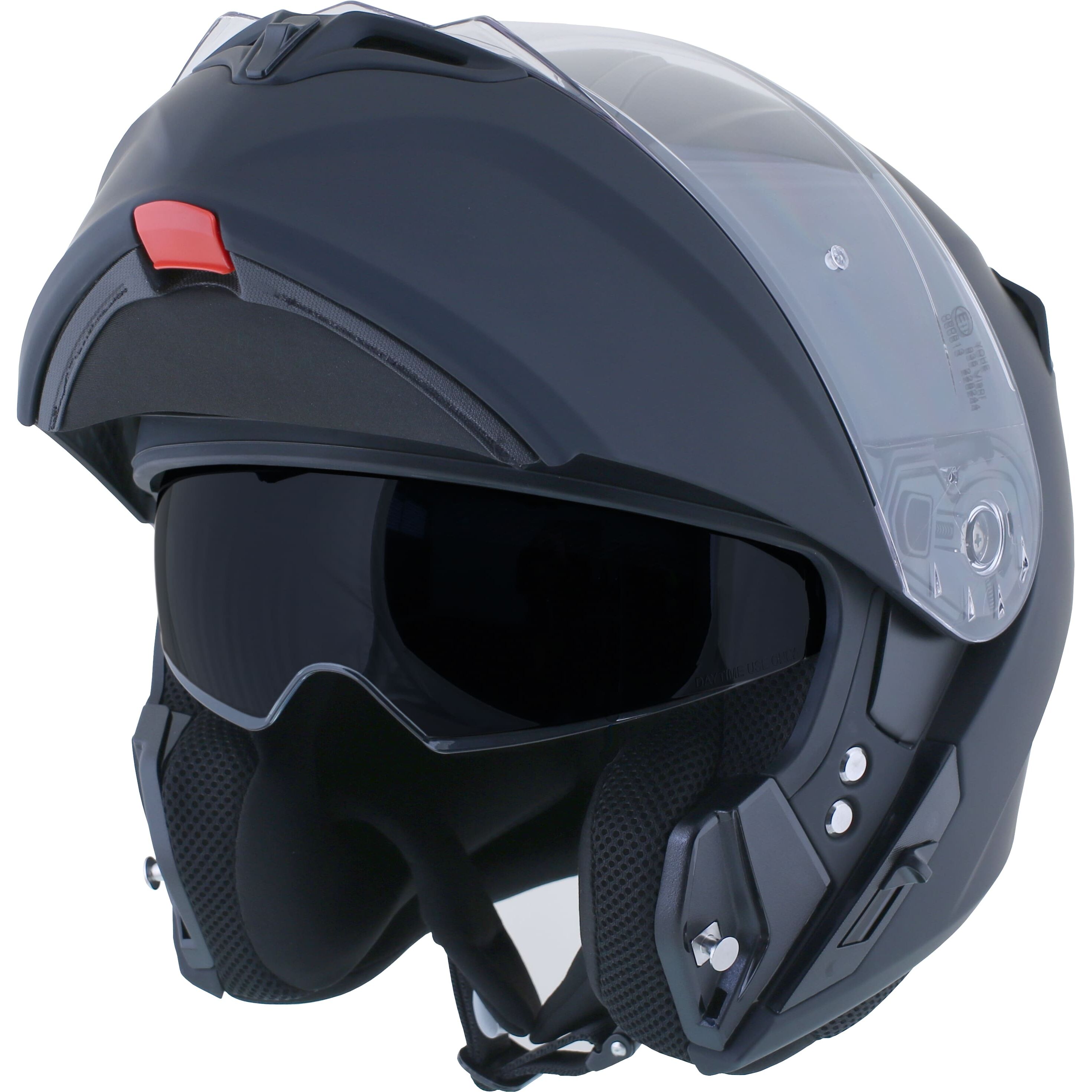 Duchinni D938 Flip Front Helmet - Matt Black | Duchinni Motorcycle ...