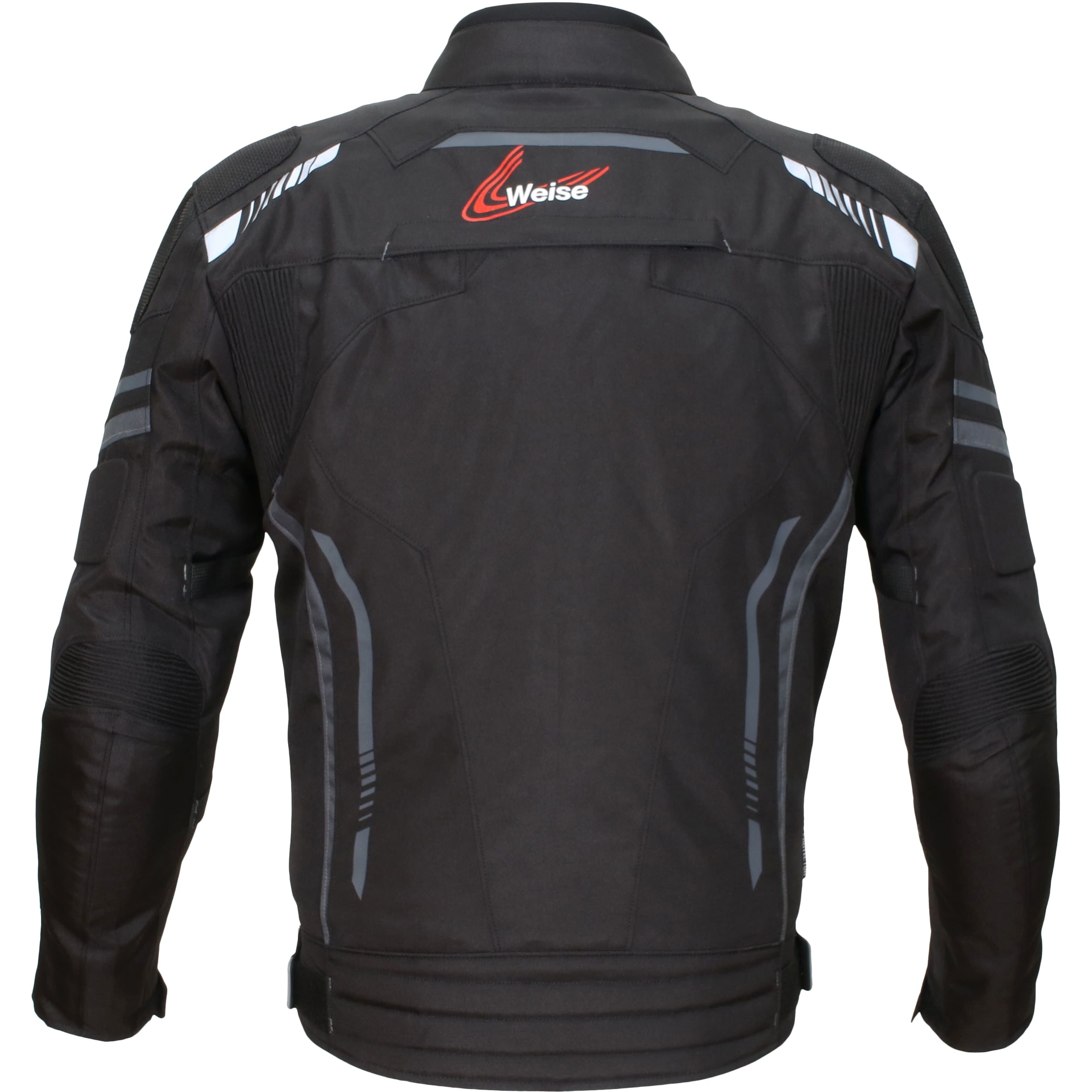 Weise Vertex Jacket - Black | Weise Motorcycle Clothing | FREE UK DELIVERY