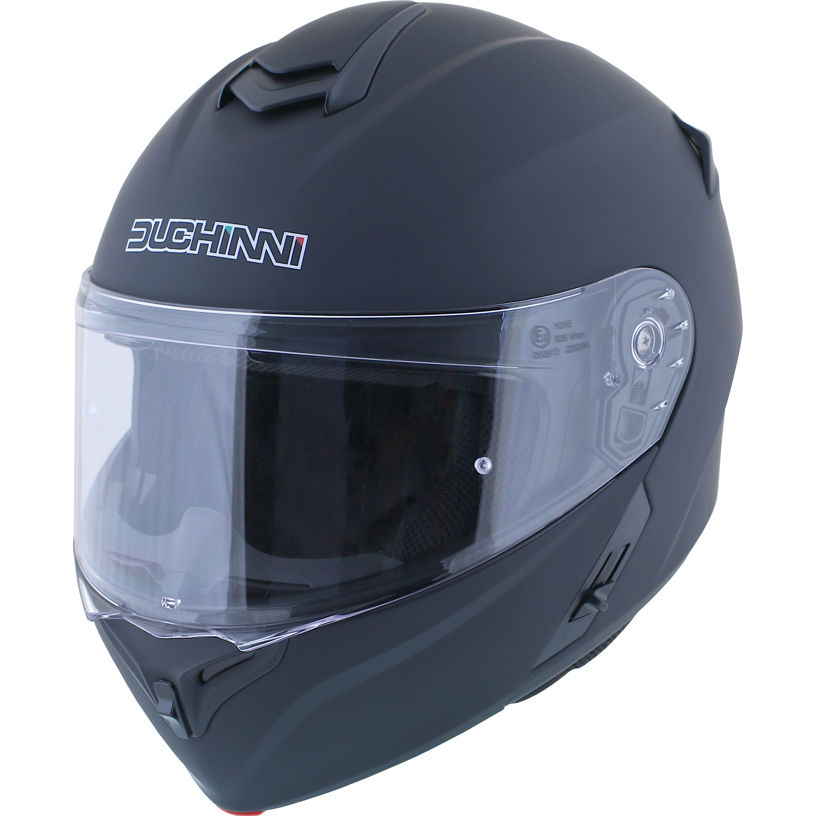 Duchinni D938 Flip Front Helmet - Matt Black | Duchinni Motorcycle ...