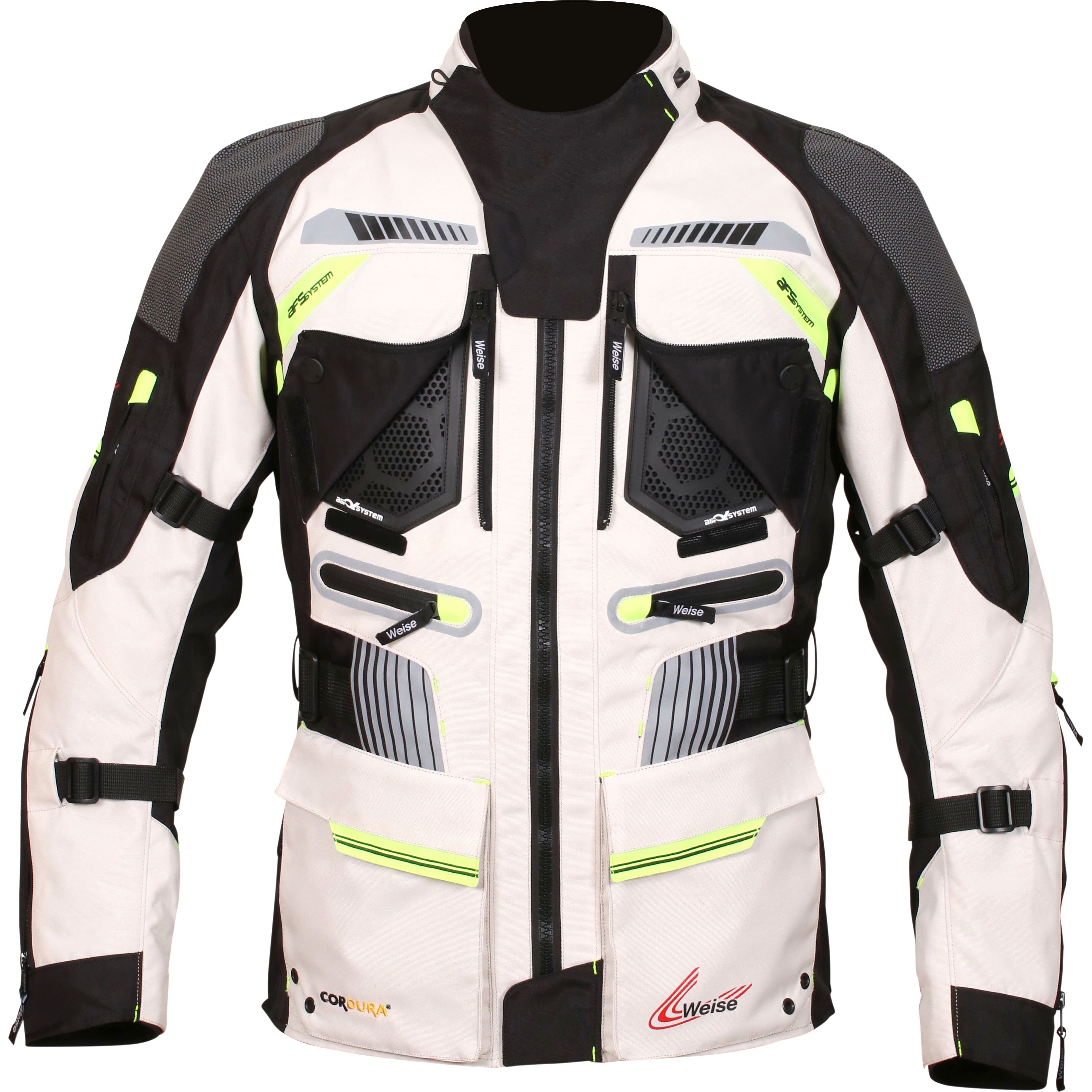 Weise Summit Jacket - Stone | Weise Motorcycle Clothing | FREE UK DELIVERY