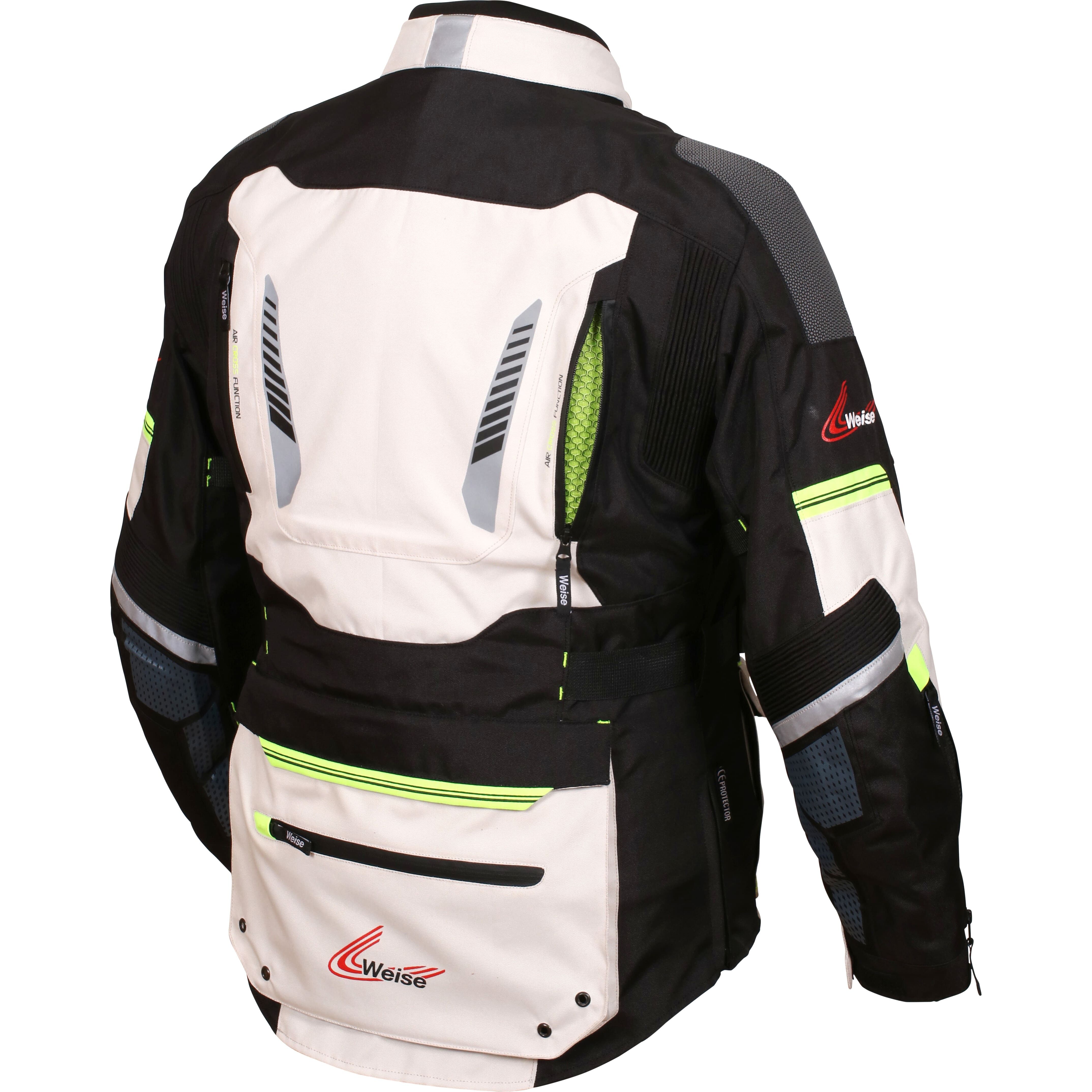 Weise Summit Jacket - Stone | Weise Motorcycle Clothing | FREE UK DELIVERY
